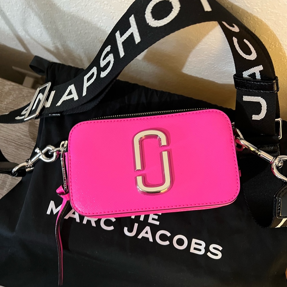 Marc Jacobs Snapshot Crossbody - Pink - Gem